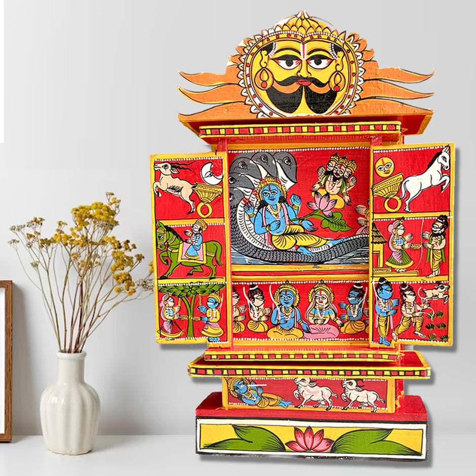Shop Kavad Art & Paintings Online | Traditional Rajasthan Art – Sumaavi