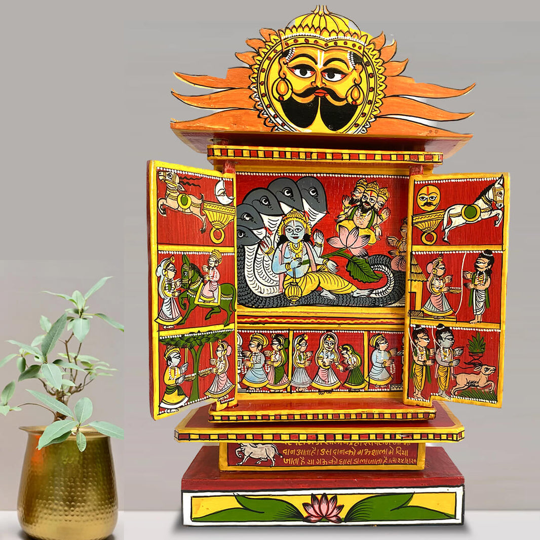 Buy Rajashtani Kavad art & Kavad Story boxes | Best of Kavad designs ...