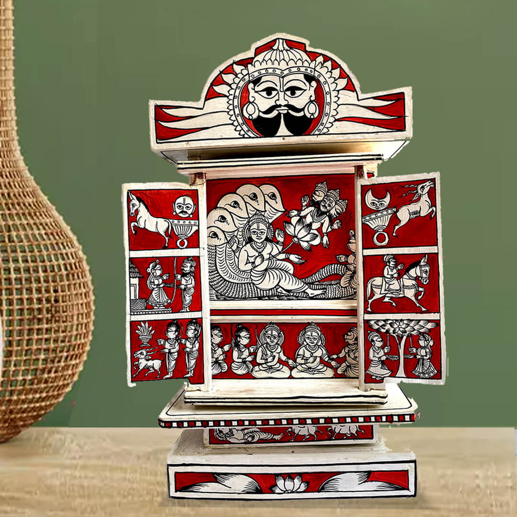 Shop Kavad Art & Paintings Online | Traditional Rajasthan Art – Sumaavi